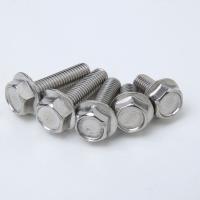 China M10 M12 Galvanized Carbon Steel  Hex Hexagon Head Serrated Flange Bolt DIN6921 for sale
