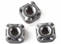 China M3 M4 M6 M8 M10 Weld Nut Stainless Steel SS304 Weld Hexagon Nut Electropolished for sale