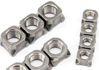 China M3 M4 M6 M8 M10 Weld Nut Stainless Steel SS304 Weld Hexagon Nut Electropolished for sale