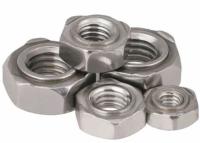 China M10 M12 Weld Nut Stainless Steel SS316L Weld Hexagon Nut Polished Stainless Steel for sale
