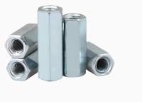 China M16*48mm Stainless Steel Long Connecting Hexagon Nut A4-80 SS304 SS316 DIN6334 for sale