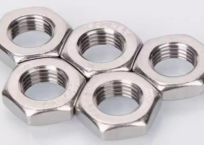 China M5 M6*1mm Left Thread Hex Nut Pitch SUS316L SUS304 SUS316 Stainless Steel DIN 934 for sale