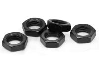 China Steel ASTM SCM435  Thread Hexagon Hex Nut  Black Oxide UNC UNF Grade 8.8 12.9 DIN 6330 for sale