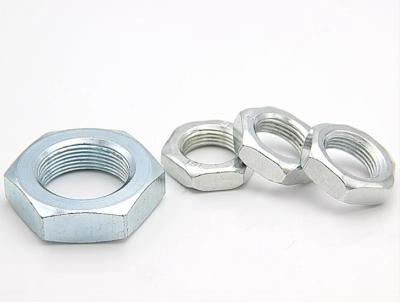 China Carbon Steel Hex Head Heavy Thin NutDacromet HDG Hot Dip Galvanized GEOMET DIN934 for sale