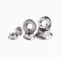 China Custom M8 M10 M12 Hex Flange Metal Nut Brass Copper Nickel Tin Plated DIN6923 for sale