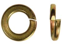 China M8 M10 Brass H59 H62 H65 Heavy Normal Light Type Single Coil Split Lock Spring Washer DIN127 for sale