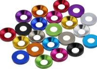 China 6mm 8mm Anodized Plated Aluminum 6061 6063 Countersunk Washer for sale