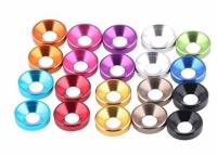 China 6mm 8mm Anodized Plated Aluminum 6061 6063 Countersunk Washer for sale