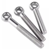 China M5 M6 M8 M10 Stainless Steel Eye Bolt SS304 SS316 SS316L  DIN444 A2 A4 70 80 for sale