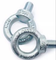 China M33 M36 M42 Carbon Steel Blue White Zinc Plated Eye Bolt  Class 8.8 10.9 12.9  DIN580 for sale