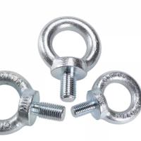 China M30 Carbon Steel Eye Bolt Grade 10.9 12.9 Carbon steel Hot Dip Galvanized Dacromet for sale