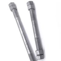 China 1/2 3/4 Super Duplex ss Double end stud Bolt with nut 2507 2205 2507 904L AISI304 316 DIN938 for sale