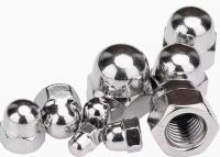 China M18*1.5mm Pitch Hex Dome Cap Nut Stainless Steel A2 A4 304 316 Low Type DIN917 for sale