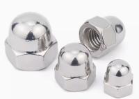 China M18*1.5mm Pitch Hex Dome Cap Nut Stainless Steel A2 A4 304 316 Low Type DIN917 for sale
