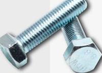 China Hex Heavy Bolt Carbon Steel Grade 12.9 M16 7/16 Zinc Plated High Strength Structural Use for sale