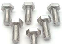 China Carbon Steel Hexagon Bolt Grade 4.8 M12 1/4 Silver Finish Industrial Mechanical Use for sale