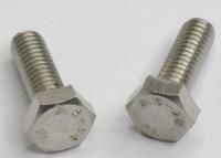 China Stainless Steel SS316L M10 9/16 Inch Hexagon Bolt Polished Finish Corrosion-Resistant for Chemical Industry for sale