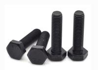 China Hex Heavy Bolt Carbon Steel Grade 12.9 M16 7/16 Inch Black Oxide Finish High Strength Structural Support for sale