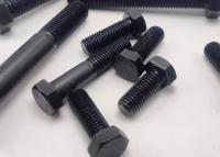 China Hex Heavy Bolt Carbon Steel Grade 12.9 M16 7/16 Inch Black Oxide Finish High Strength Structural Support for sale