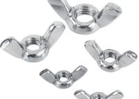China M6 M10 M12 18-8 Stainless Steel Wing Nut Square Wing Round Butterfly Nut DIN314 DIN315 for sale