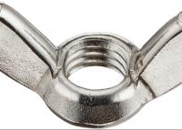 China M6 M10 M12 18-8 Stainless Steel Wing Nut Square Wing Round Butterfly Nut DIN314 DIN315 for sale