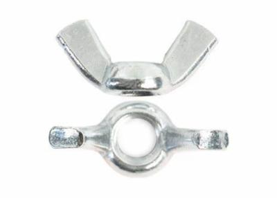 China M16 M18 Grade 8.8 10.9 Steel Q235B Q235 Wing Butterfly Nut Zinc Plating DIN314 DIN315 for sale