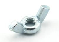 China M10 C1010 C1035 C1045 Steel  Blue Zinc Square Wing Nut DIN314 DIN315 for sale