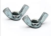 China M10 C1010 C1035 C1045 Steel  Blue Zinc Square Wing Nut DIN314 DIN315 for sale