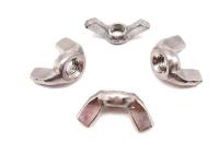 China M5 M6 M8 8.8 Carbon Steel Black Zinc Plated Wing Nut DIN314 for sale