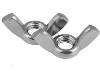 China M8 M10 Super Duplex Stainless Steel Passivate Polished A286 904L Square Wing Nut for sale