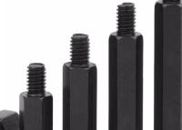 China M2 M2.5 M3  Galvanized Carbon Steel Black Oxide Male And Female Hex Hexagon Head Standoff for sale