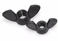 China M4 M6 Class  4.8  B7 B7M A325 Black Oxide Edged Square Wing Nut DIN315 for sale