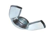 China M6 M10 Class  4.8 12.9 Gal Steel Q235 Edged Square Wing Nut DIN314 for sale
