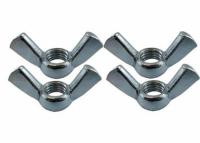 China M6 M10 Class  4.8  C1010 C1035 Oxide Edged Square Wing Nut DIN315 for sale