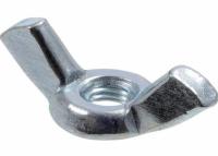 China M4 M8 M10 Class  8.8 10.9 Steel Q235b Blue Zinc Plating Square Wing Nut for sale
