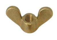 China Class 4.8 8.8 10.9 12.9 Yellow Coating Brass Zinc Flake Coated DIN315 Rounded Wings Wing Nuts for sale