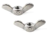 China M4 M6  Duplex Stainless Steel 2205 2507 904L  Round Butterfly Wing Nut for sale