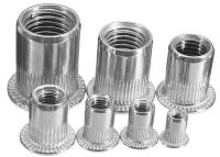 China M14 M16 Stainless Steel SS304 SUS 304 316 Small Flat Head Serrated Rivet Nuts for sale