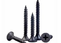 China Black Carbon Steel Oxide Phillips Cross Head Tapping Screws Grade 4.8 C1045 DIN 968 for sale
