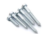 China M5 M6 Carbon Steel Hex Head Self Tapping Screw With Half Thread Zinc Plated Galvanized for sale