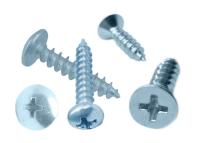 China Custom Q235  Cross Recess CSK Head Tapping Screw Carbon Steel Galvanized Zinc Plated for sale