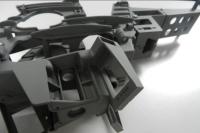 China Manufacturing Vacuum Cast Plastic Parts Robotics Nylon PA66 PEEK Joints Housing Units for sale
