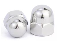 China M3 M5 M6 Super Duplex Stainless Steel Hexagon Hex Domed Cap Nut Acron Nut DIN1587 for sale