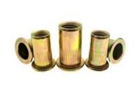 China M10 M12 steel Grade 10.9 12.9 Knurled Body Open End Reduced Flat Small Head Rivet Nut for sale
