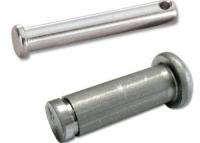 China M10 M12  Grade 2 5 Steel Oxide Galvanized Powder Clevis Pins  Head  With Hole Grade 8.8 for sale