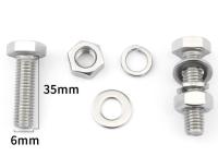 China 3/8 1/2 ASTM A193 A194 Hex Heavy Duty metal Bolt Nut Washer B7 B8 GR 8 8M ASME B16.5 for sale