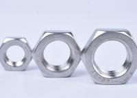 China M8 M10 Stainless Steel Hex Metal Nut HEXAGON THIN Metal NUT A2-70 SUS304 for Outdoor Use for sale