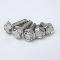 China M4 M8 M12 Stainless Steel Hexagon Head Flange Metal Bolt SUS304 SUS316 A2-70 A4 DIN6921 for sale