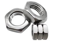 China M12 M16 Stainless Steel Hex Head Thin Metal Nut SS304 SS316 A2-70 A4-80 DIN934 for sale