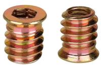 China M2 M5 M6  Yellow Coating Hexagon Flat CSK Head Insert Metal  Nut Steel C1010 C1035 for sale